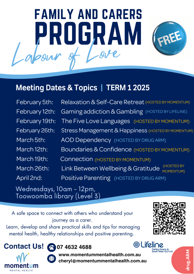 Labour of Love – Momentum Mental Health